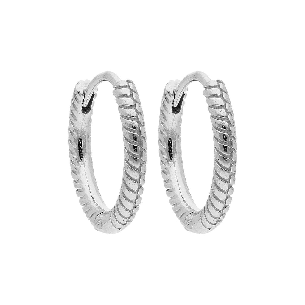 Perosa 0.59" Hoop Earring – QUDO USA